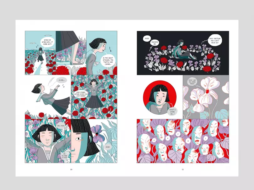 Neue Graphic Novel der Illustratorin Elisa Macellari erzählt die faszinierende Geschichte der Kultkünstlerin Yayoi Kusama 2108_7