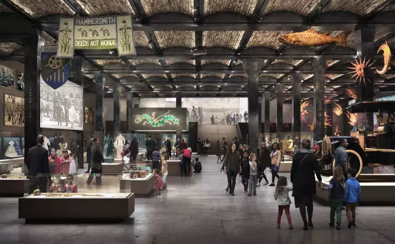 Proposed General Market Basement Gallery © Secchi Smith