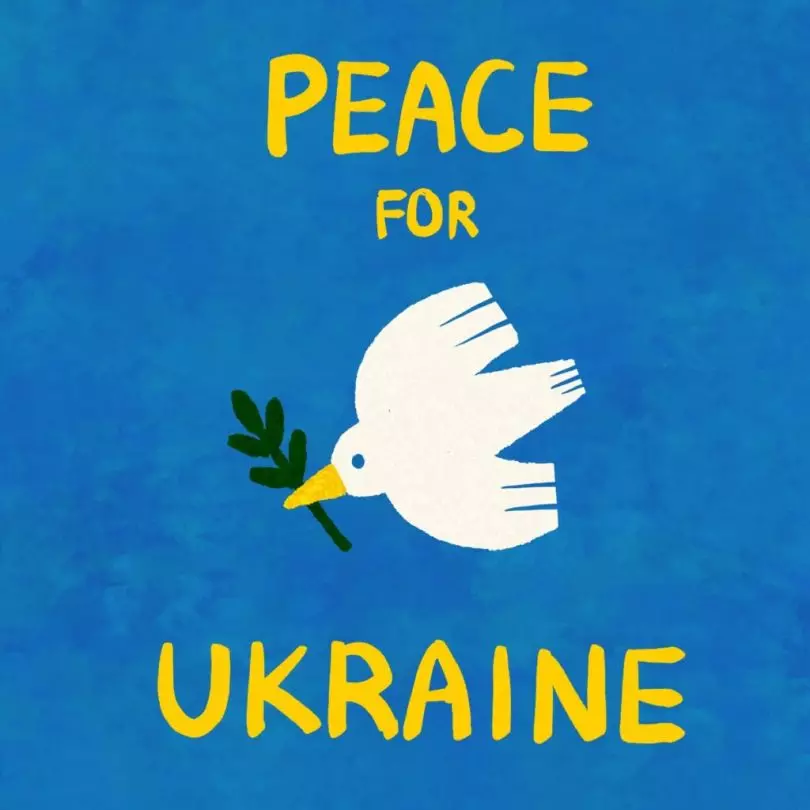 Paz para Ucrania © Banana.ti Banana.ti