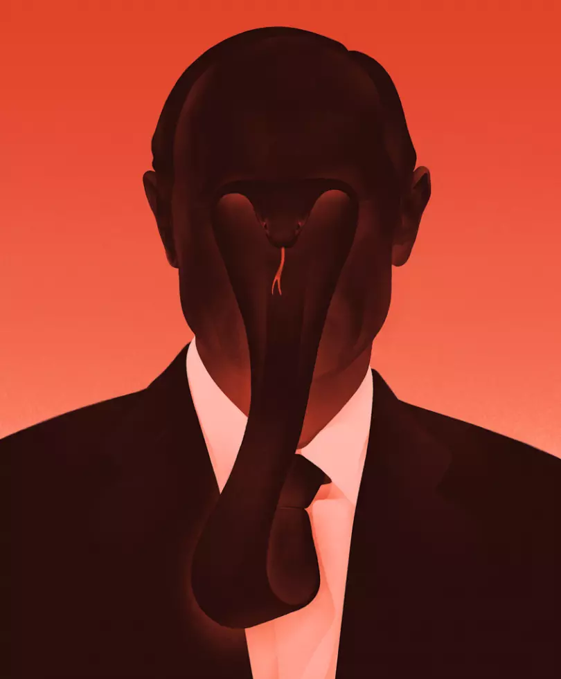 Et portrett av en åpenbar løgner, manipulator og psykopat © Karolis Strautniekas