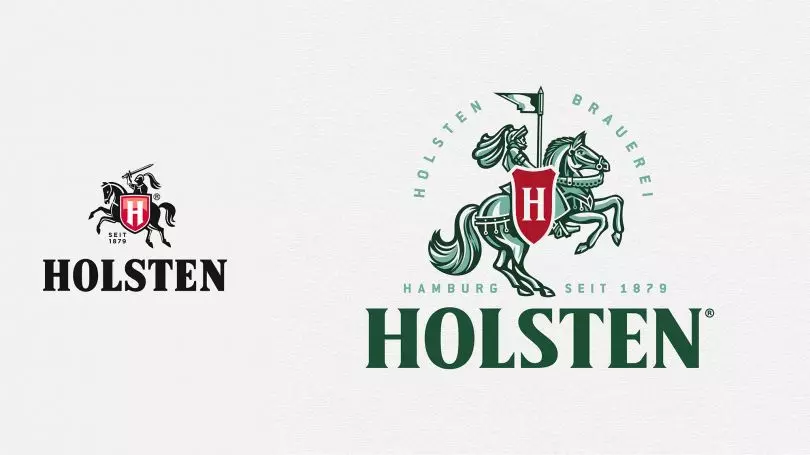 ຍີ່ຫໍ້ Rebrand ເບຍ Holsten ຂອງ Design Bridge ດຶງເອົາ 'ມໍລະດົກອຸດສາຫະກຳທີ່ອຸດົມສົມບູນ' ຂອງ Hamburg 2122_3