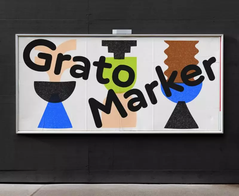Grato Marker é um novo tipo de letra 'encantadoramente instável' da TypeMates e do designer Teja Smrekar