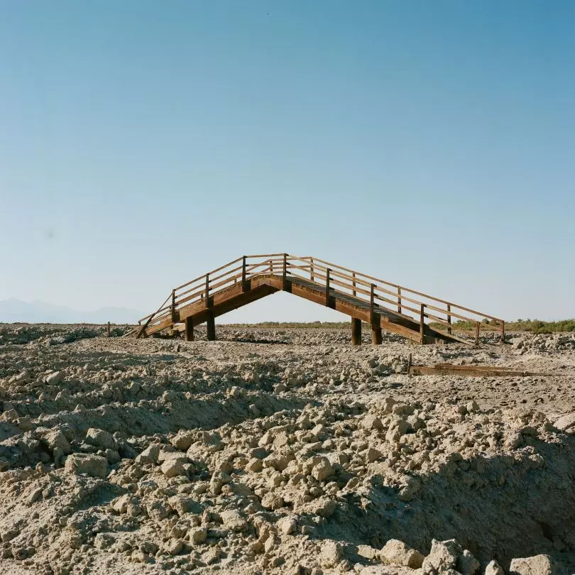 Pinnan karhentaminen lähellä Alamojoen tuloa Salton Sealle © Debbie Bentley