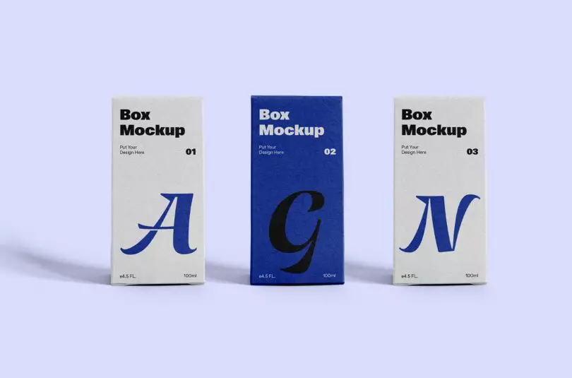 通过 [Mr Mockup]（https://mrmockup.com/wp-content/uploads/2021/12/Mr.Mockup-02-Vertica-Box-Mockups-NEW.jpg）制作盒子模型