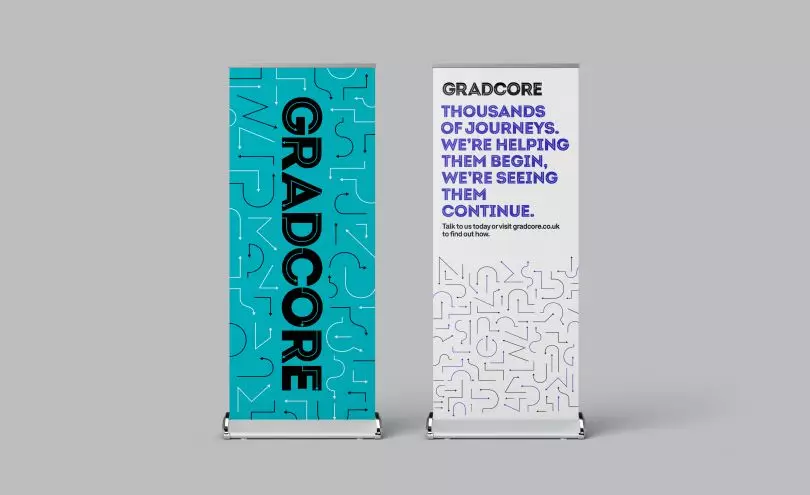 Dinadala ng Supple Studio ang Gradcore rebrand sa bagong direksyon gamit ang isang pasadyang typeface ng FontFabric 2240_8