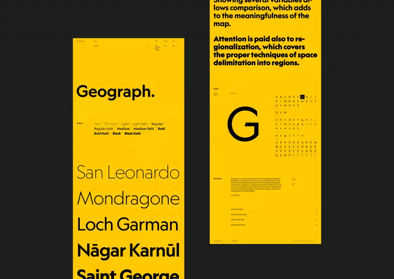 Type foundry Klim သည် လှပသော ဝဘ်ဆိုဒ်အသစ်တစ်ခုနှင့်အတူ Söhne ပုံစံအသစ်ကို စတင်လိုက်သည်။ 2317_3