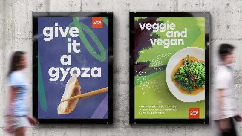 Zag rebrands YO! Sushi mei tradisjonele Japanske keunstmediums lykas houtsneed en inket 2336_2