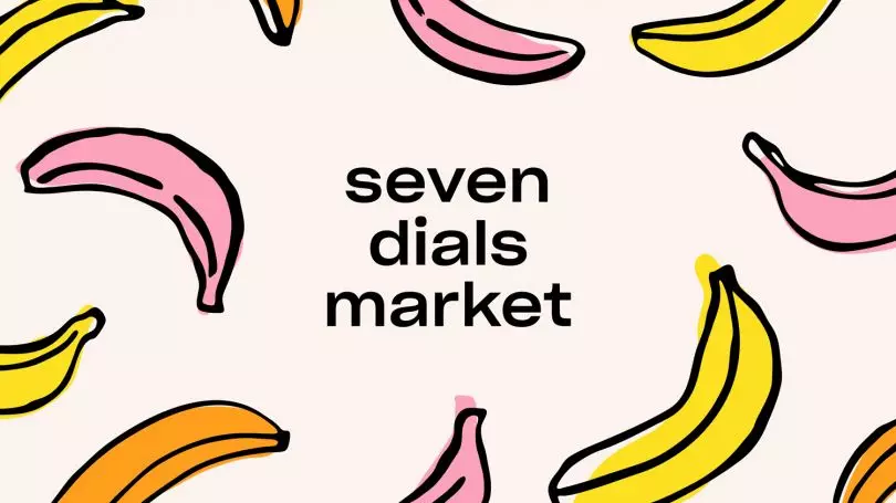 Lesi sikhungo sidala i-Velvet Underground-esque branding ye-Covent Garden's Seven Dials Market 2350_2