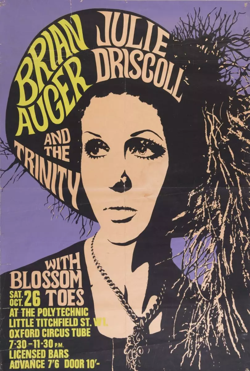 Julie Driscoll ku Brian Augar (1968). Koléksi Pribadi: henteu dijual.