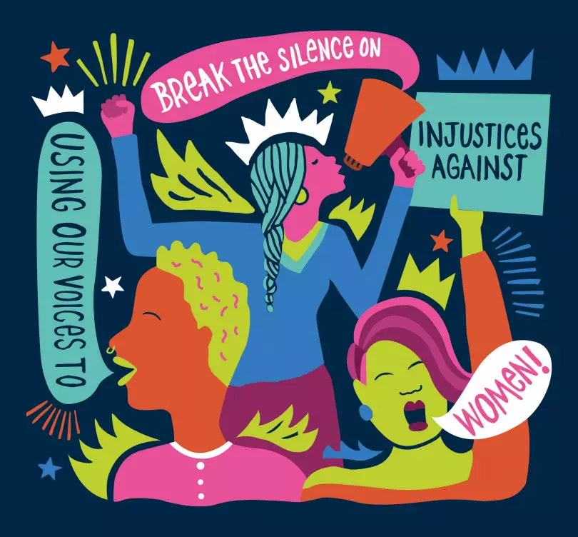 Andrea Pippins Break the Silence, 2015 The Association for Women's Rights in Development