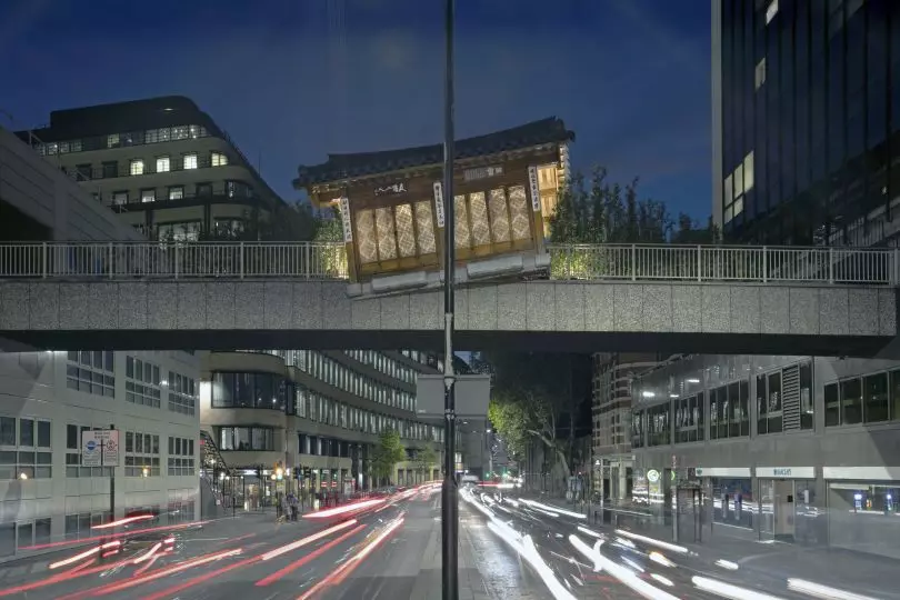 © Do Ho Suh, Bridgeing Home, London (2018), rəssamın izni ilə; Lehmann Maupin, Nyu-York, Honq-Konq və Seul; Victoria Miro, London/Venesiya, fotoqraf Gautier Deblonde