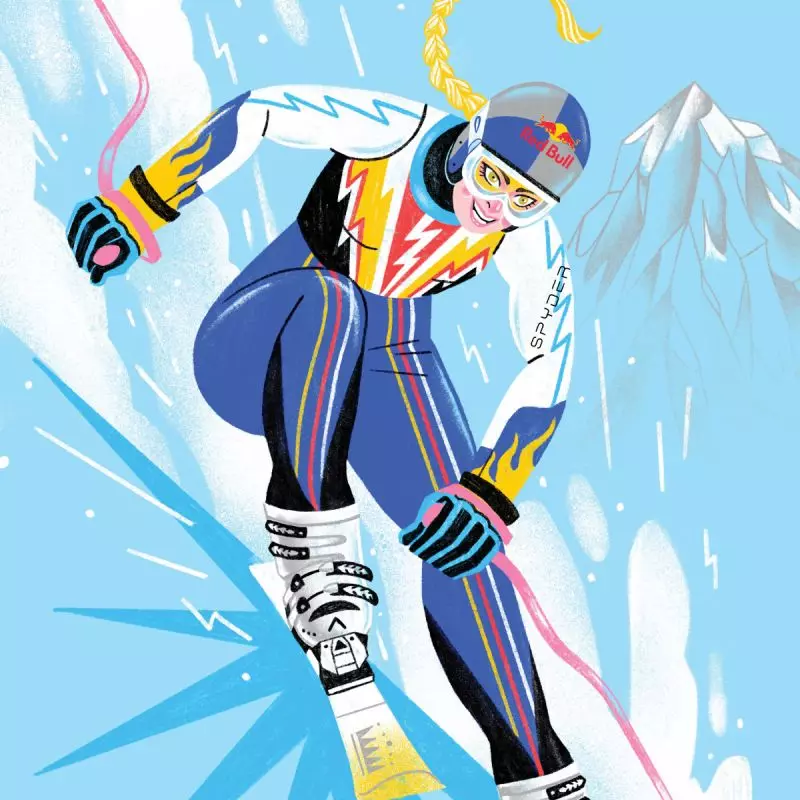 12 artisti di spicco si riuniscono per celebrare la carriera della leggendaria sciatrice Lindsey Vonn