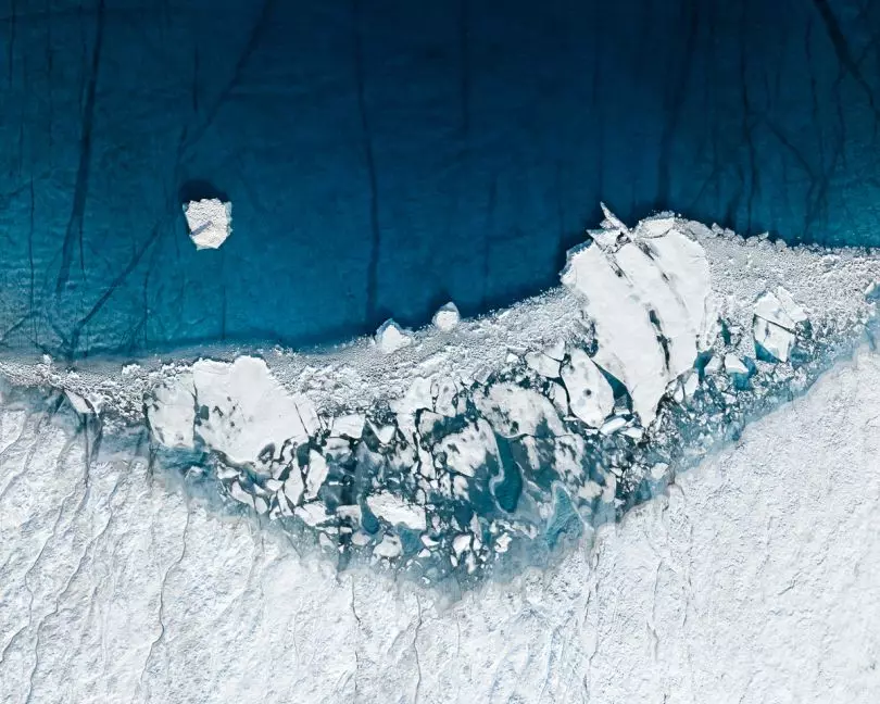 Том Хегенның һава фотографиясе глобаль җылынуның Арктикага тәэсирен күрсәтә 2607_13