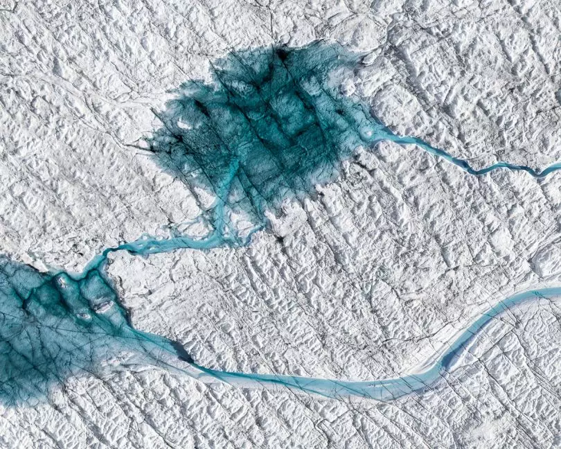 Том Хегенның һава фотографиясе глобаль җылынуның Арктикага тәэсирен күрсәтә 2607_14