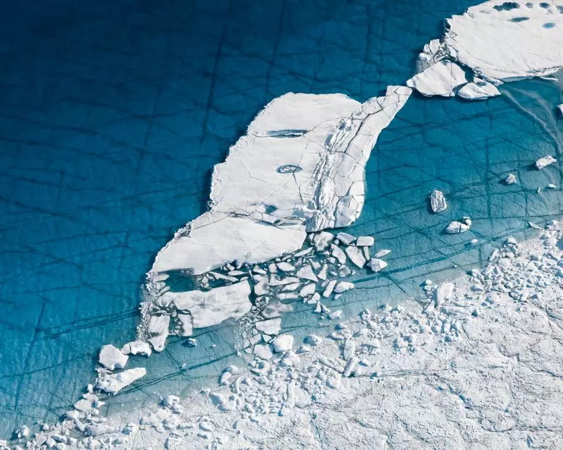 Том Хегенның һава фотографиясе глобаль җылынуның Арктикага тәэсирен күрсәтә 2607_15