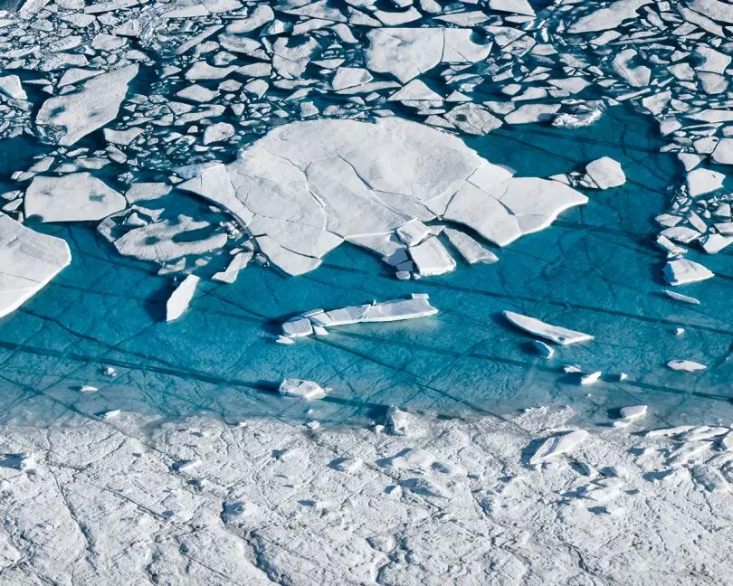 Том Хегенның һава фотографиясе глобаль җылынуның Арктикага тәэсирен күрсәтә 2607_16