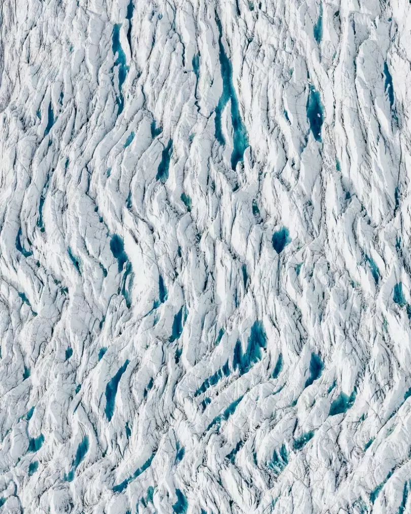 Том Хегенның һава фотографиясе глобаль җылынуның Арктикага тәэсирен күрсәтә 2607_5