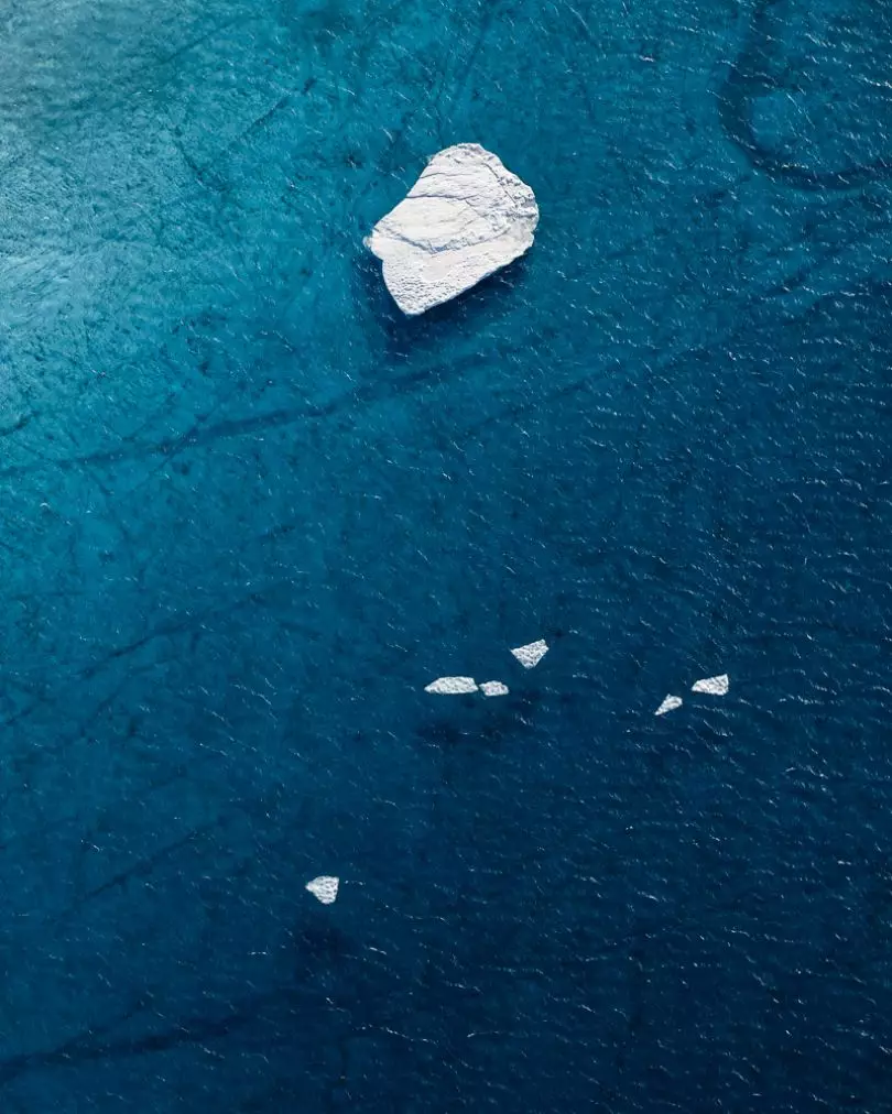 Том Хегенның һава фотографиясе глобаль җылынуның Арктикага тәэсирен күрсәтә 2607_8