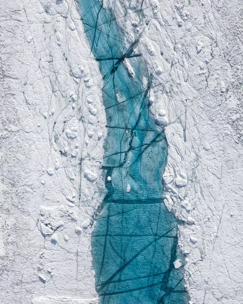 Том Хегенның һава фотографиясе глобаль җылынуның Арктикага тәэсирен күрсәтә 2607_9