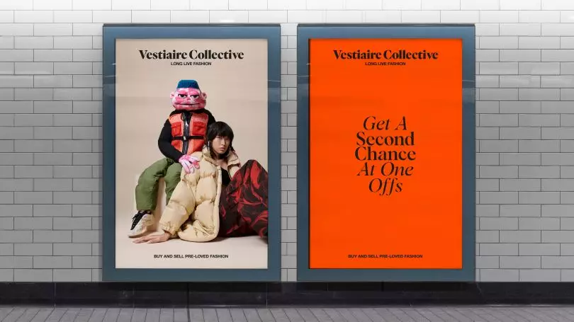 Vestiaire Collective'in yeni kampanyasında, önceden sevilen giysilerden yapılmış kuklalar podyumda boy gösteriyor 260_4