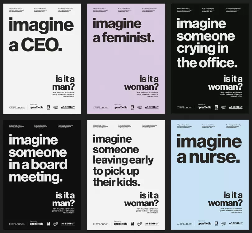 Reklamebyrået CPB London lanserer «Imagine»-kampanje for å takle kjønnsskjevhet 266_3