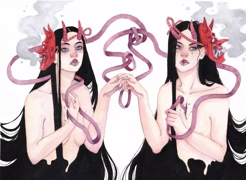 Hannya Twins © Courtney Finch