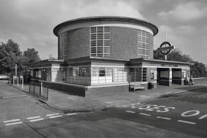 Kituo cha Metro Arnos Grove, London, UK, 1932 © Picha: Jean Molitor