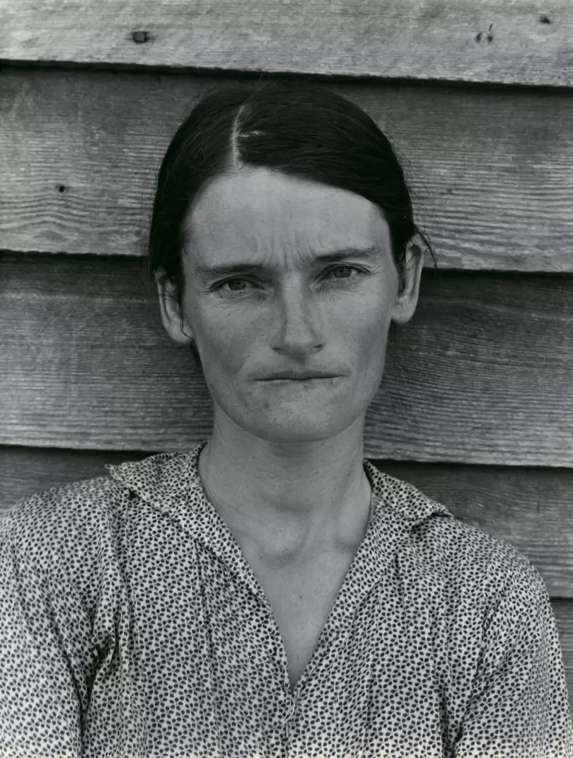 Allie Mae Burroughs, Alabama nájemce Farmer's Wife, 1936 © Walker Evans s laskavým svolením Huxley-Parlour Gallery