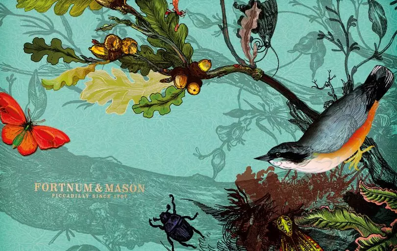 Design d'emballage par Design Bridge pour Fortnum & Mason