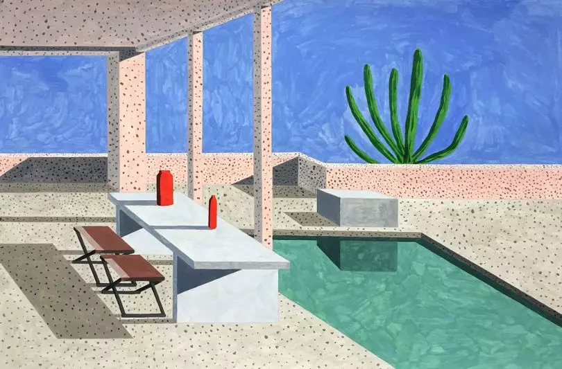 As ilustrações vibrantes de Ana Popescu inspiradas nas vilas de Palm Springs 2857_3