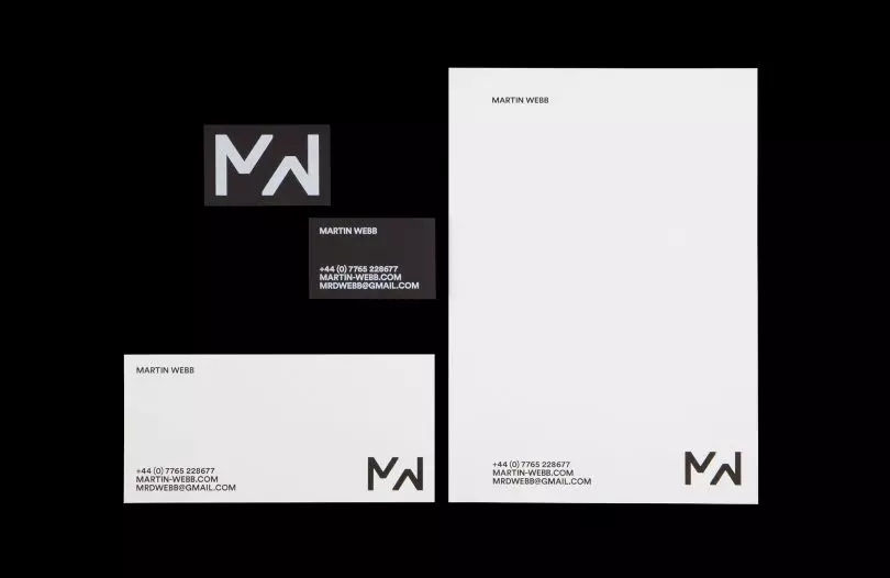 M Power: logo and branding for filmmaker Martin Webb by All Works Co 2860_10
