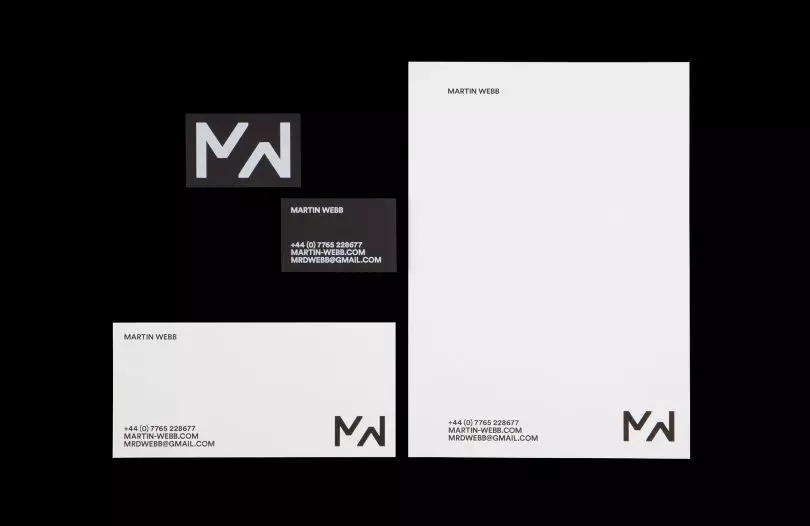 M Power : logo et branding pour le cinéaste Martin Webb par All Works Co 2860_10