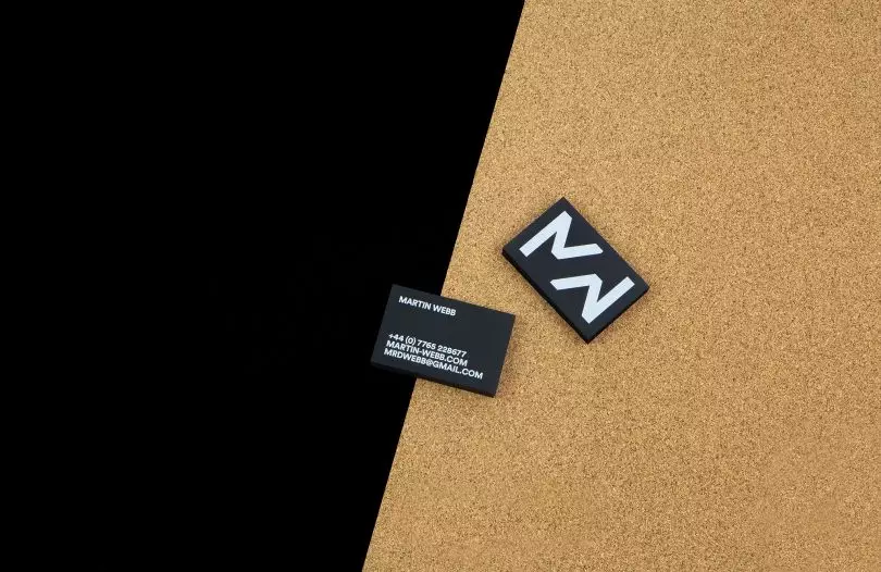 M Power: logo and branding for filmmaker Martin Webb by All Works Co 2860_2