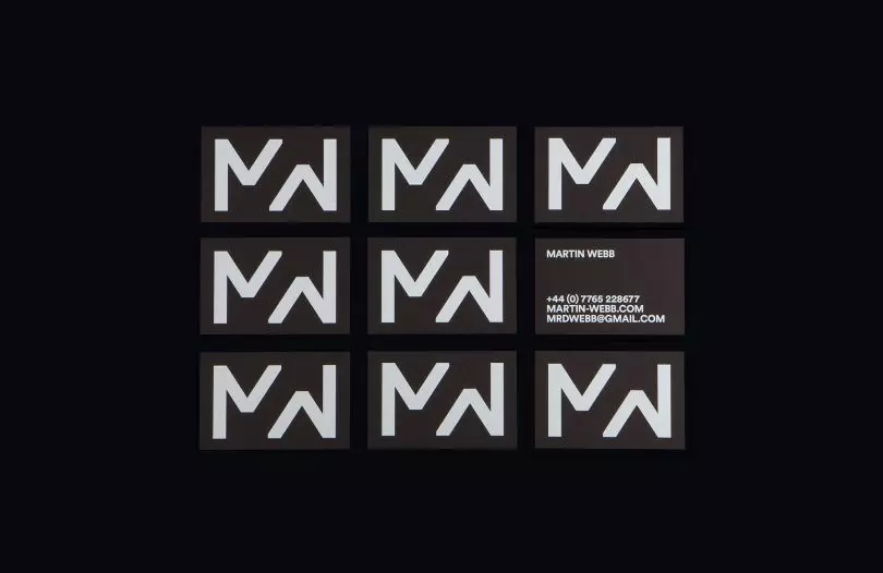 M Power: logo and branding for filmmaker Martin Webb by All Works Co 2860_7