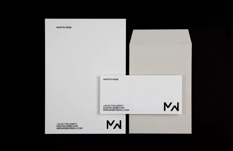 M Power: logo u branding għall-produttur tal-films Martin Webb minn All Works Co 2860_8