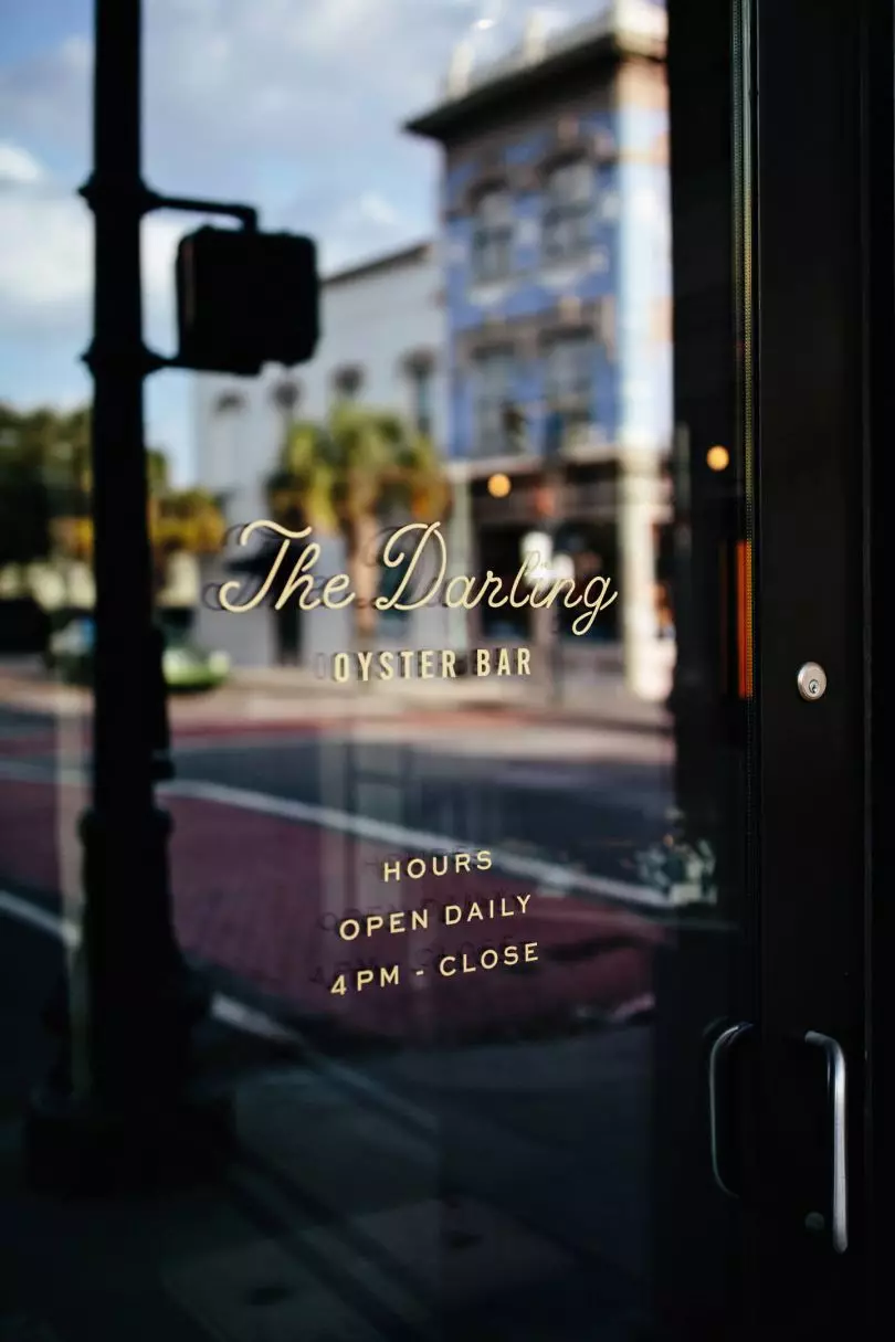 One & Other serves a new brand identity for The Darling restaurant 2885_12