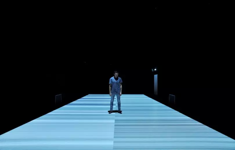 Ryoji Ikeda, ಟೆಸ್ಟ್ ಪ್ಯಾಟರ್ನ್ [ಸಂ.12] ಸ್ಟೋರ್ X ದಿ ವಿನೈಲ್ ಫ್ಯಾಕ್ಟರಿ ಕಮಿಷನ್. ಫೋಟೋ. ರೋಸೆಲ್ಲಾ ಡೆಗೋರಿ