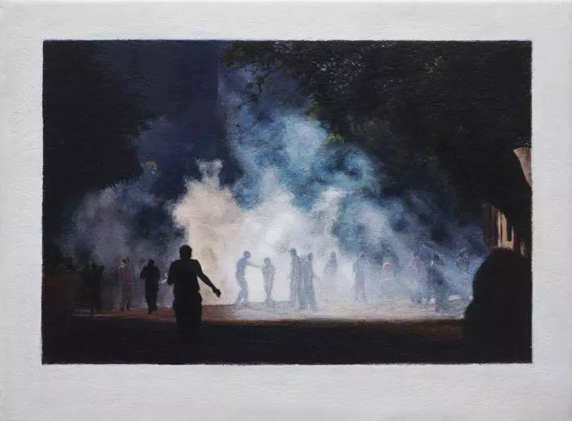 Risham Syed Untitled Lahore Series 10, 2013 아티스트 및 프로젝트 88 제공.