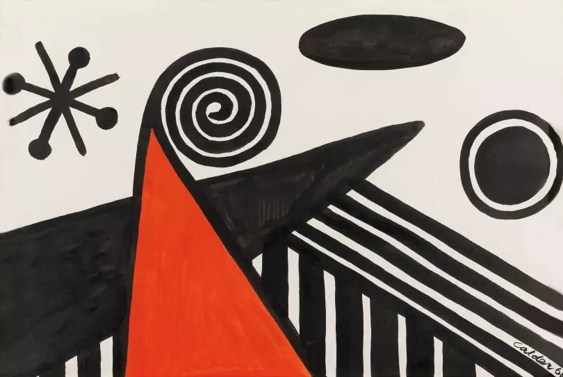 กายวิภาคศาสตร์สีดำ, 1968 | ได้รับความอนุเคราะห์จาก Saatchi Gallery © Alexander Calder