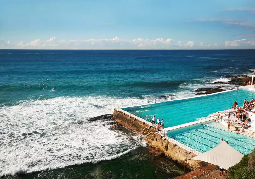 Bazén s oceánskou vodou na pláži Bondi v Sydney, Austrálie | © Barnaby Chambers, Adobe Stock