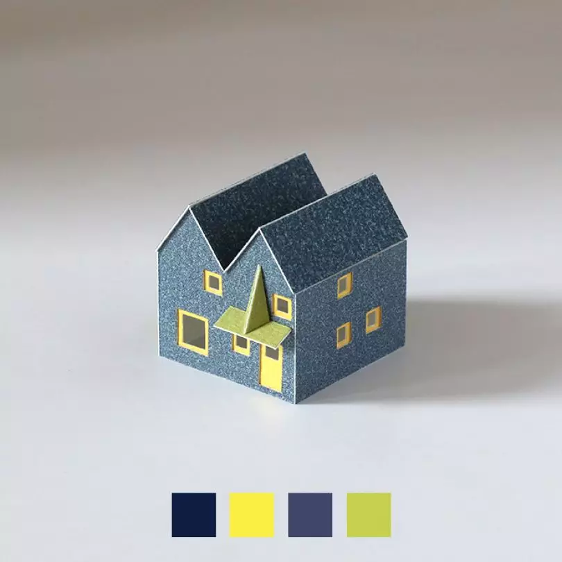 Τέσσερα χρωματιστά σπίτια © Charles Young