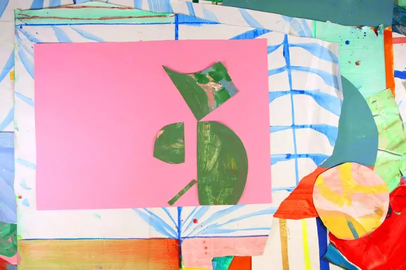 Eksplozivna mešanica umetnosti in grafičnega oblikovanja Geoffroya Pithona za najnovejši glasbeni video Claptrap 302_2