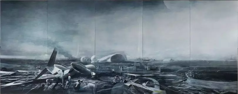 Apocalypse in Oils: Temný pohľad Jia Aili na vzostup Číny 3070_6