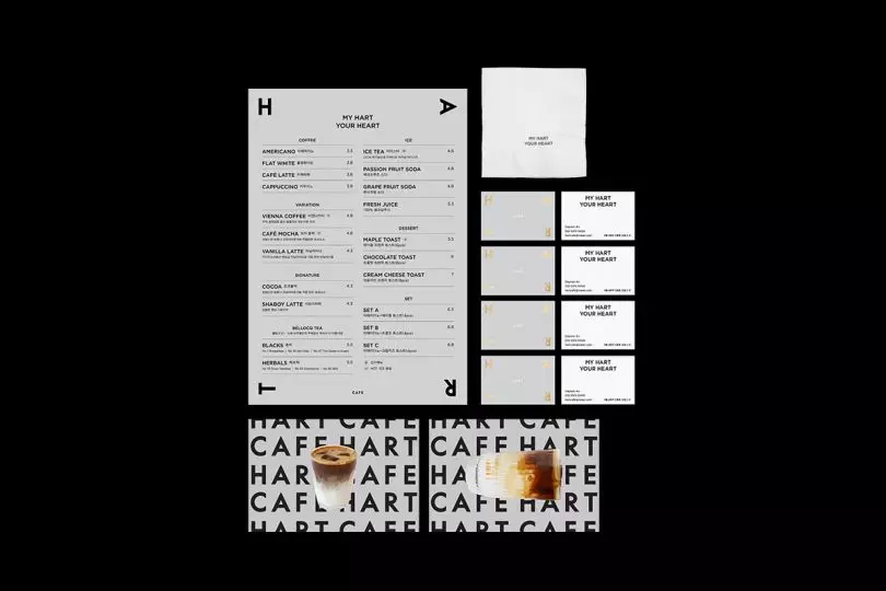 Hart Cafe par Triangle Studio : Branding avec beaucoup de cœur 3130_4