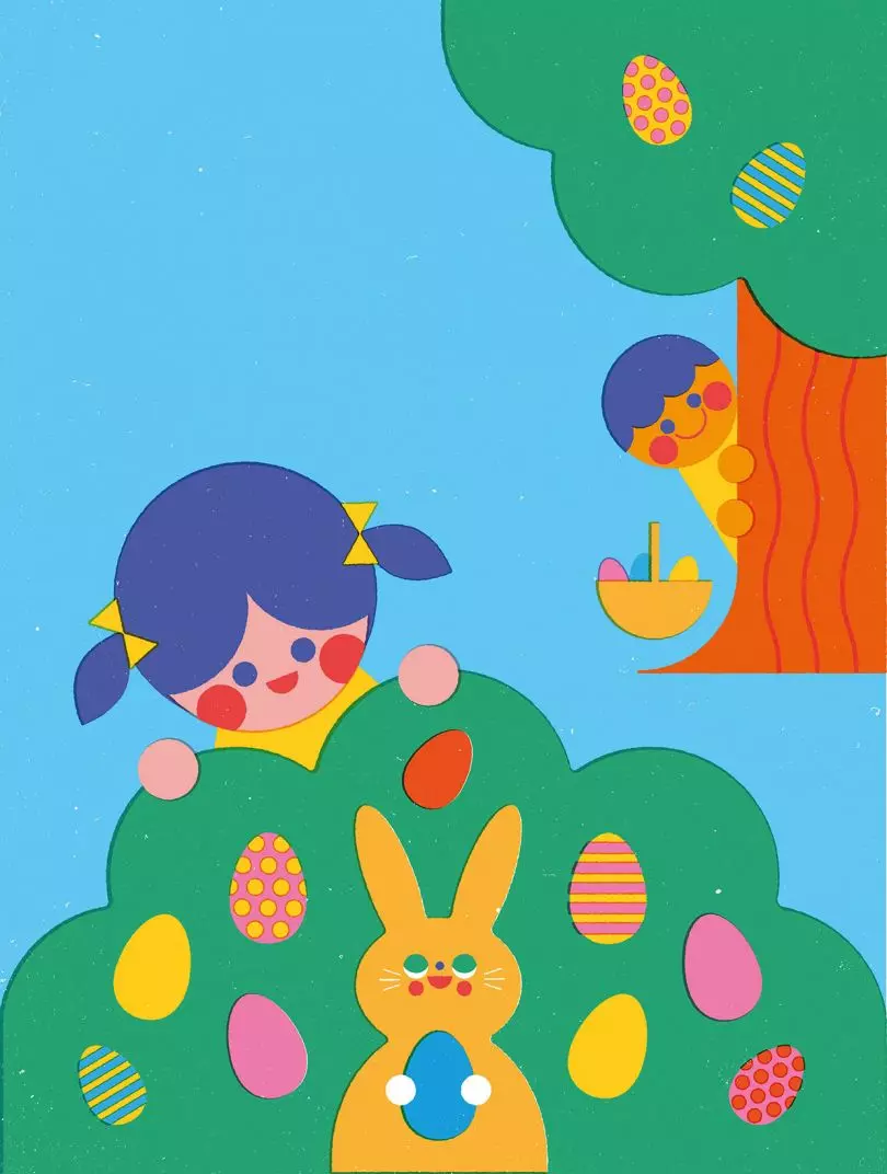 [Anna Dunn](https://www.behance.net/gallery/35867747/Time-Out-Easter-days-out) untuk Time Out