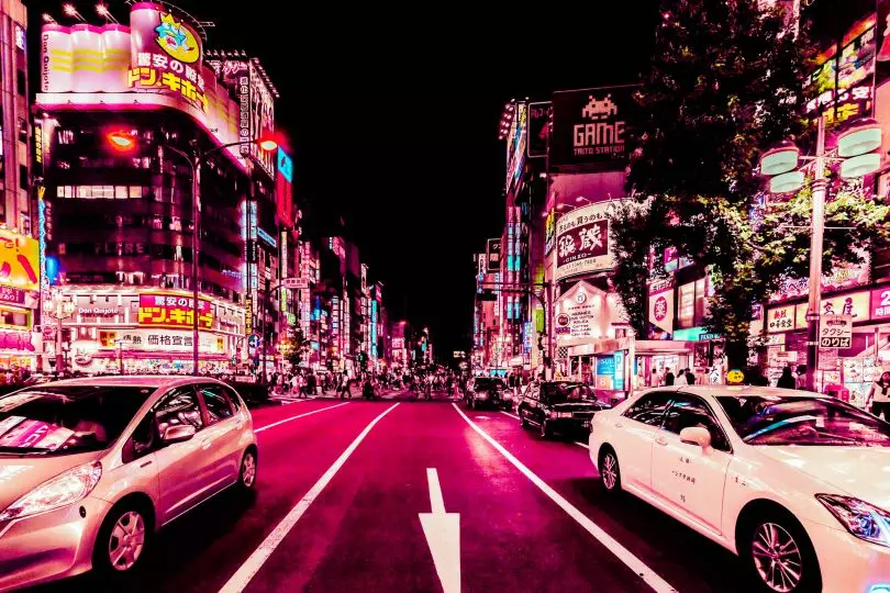 Токио нуры: фотограф Кавиер Портела дөньядагы иң зур шәһәрне алсу төстә туендыра 3222_11