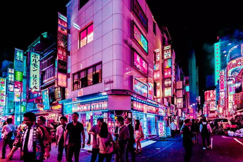 Tokyo's Glow: фотограф Ксав'є Портела насичує найбільше місто світу рожевим кольором 3222_5