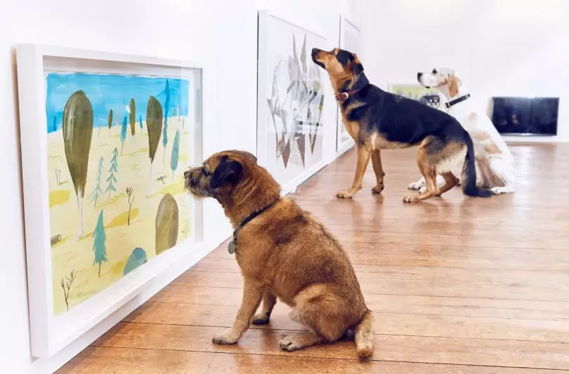 Mainkan Lebih Banyak: Pameran seni anjing pertama di dunia atas izin Dominic Wilcox 3237_7