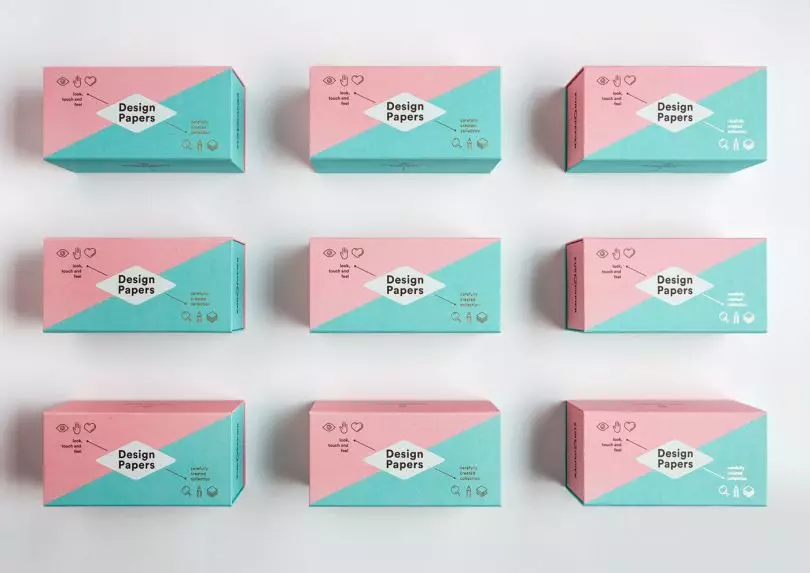 Mint green and pastel pink colour palette makes Design Papers a sweet looking project  3254_1