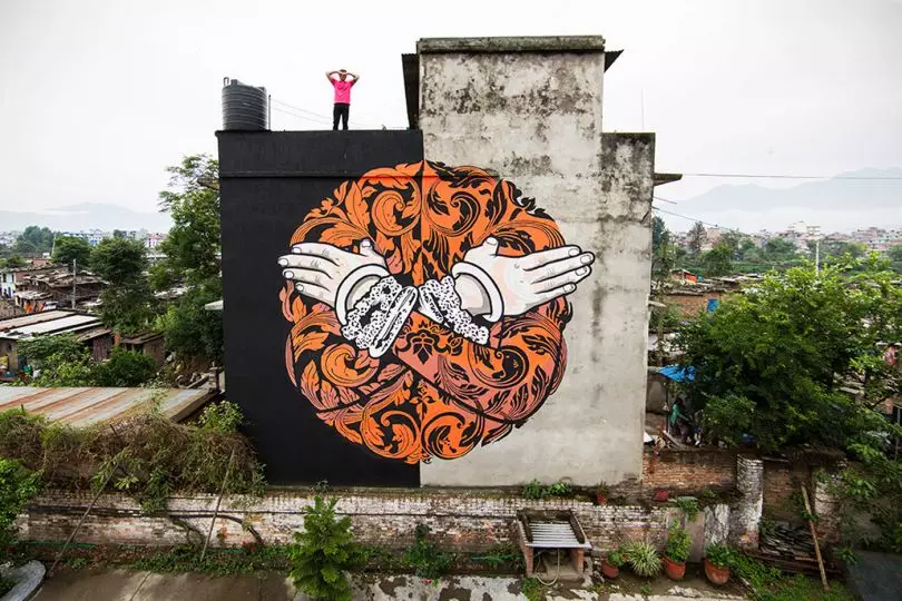 Städtische Interventionen: Bunte Wandmalereien tauchen in ganz Asien und Europa auf 3266_5